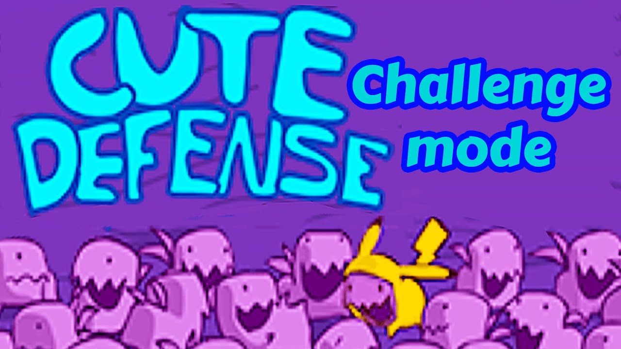 Cute Defence Challenge Mode is Almost Impossible! - YouTube