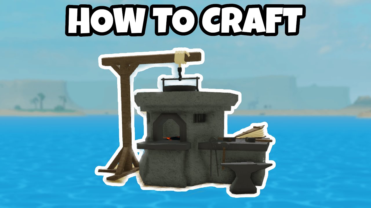 *New* How To Craft The Steel Smelter In The Survival Game Roblox (2023 ...