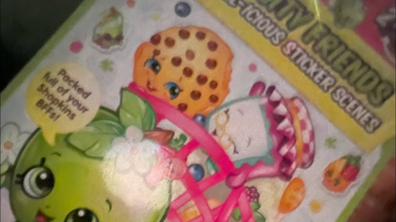 My shopkins activity coloring sented sticker book from bookstore for ...