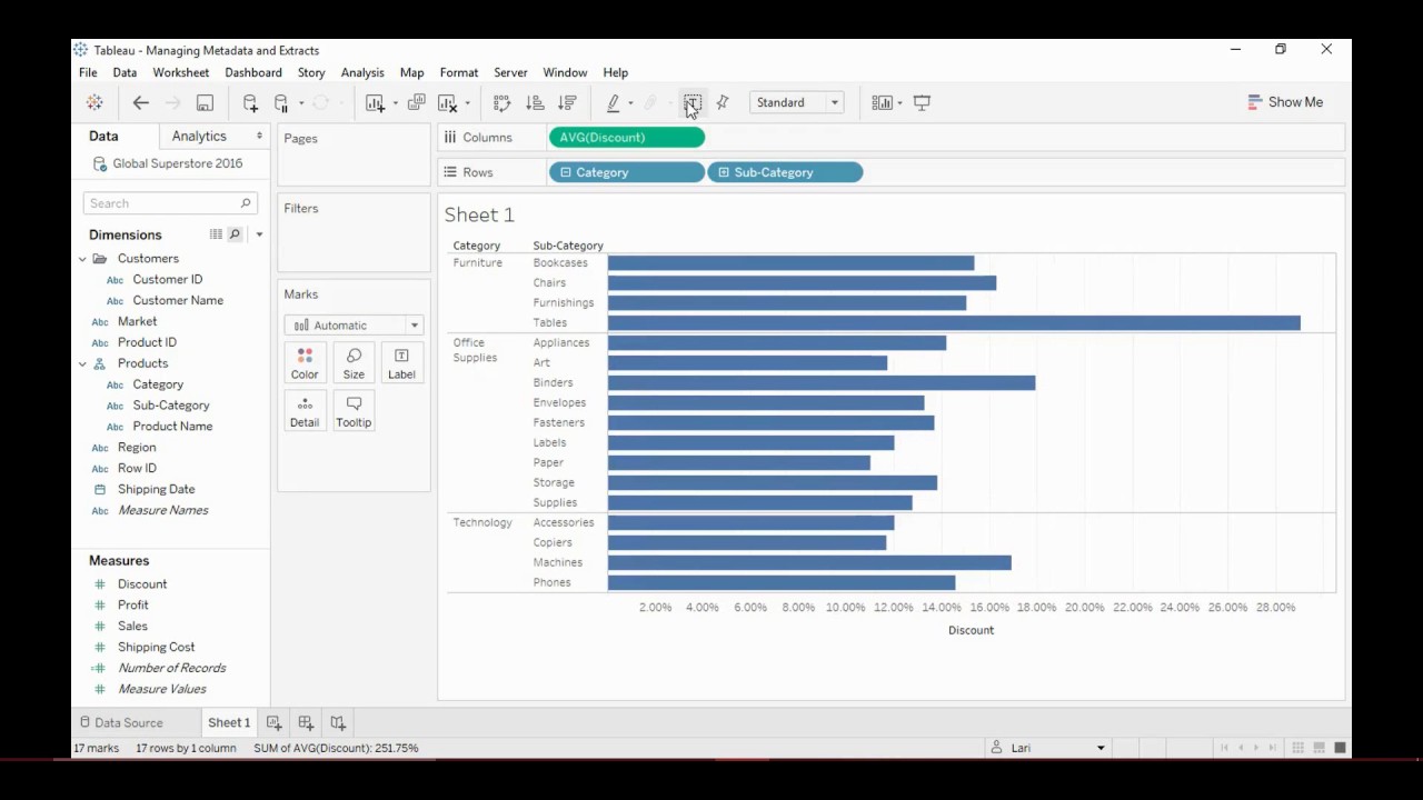 Managing Metadata on Tableau - YouTube