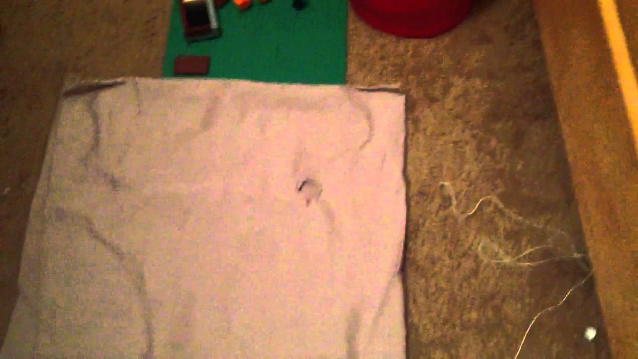 How to make a Jason sack mask - YouTube