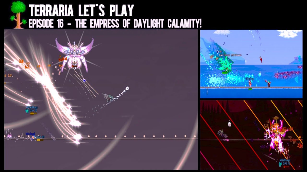 Terraria Let's Play: Episode 16 - The Empress Of Daylight Calamity ...