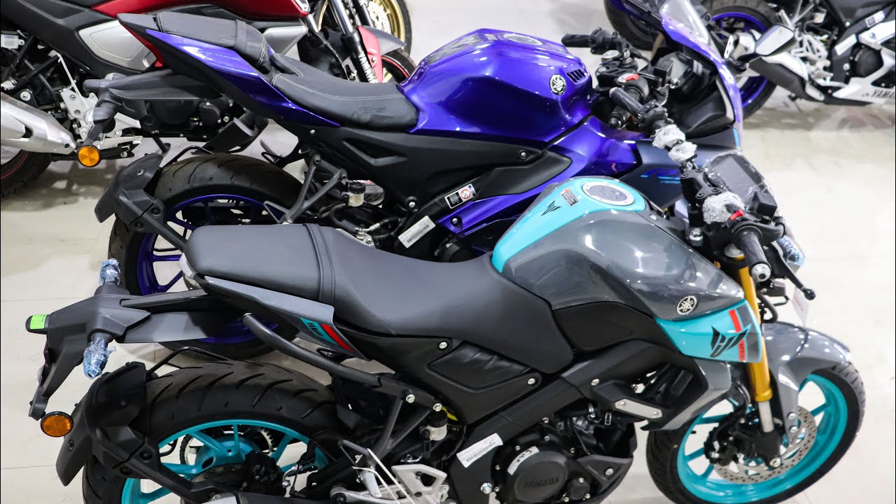 Finally 2024 New Model Yamaha MT-15 VS Yamaha R15 V4 Detailed ...