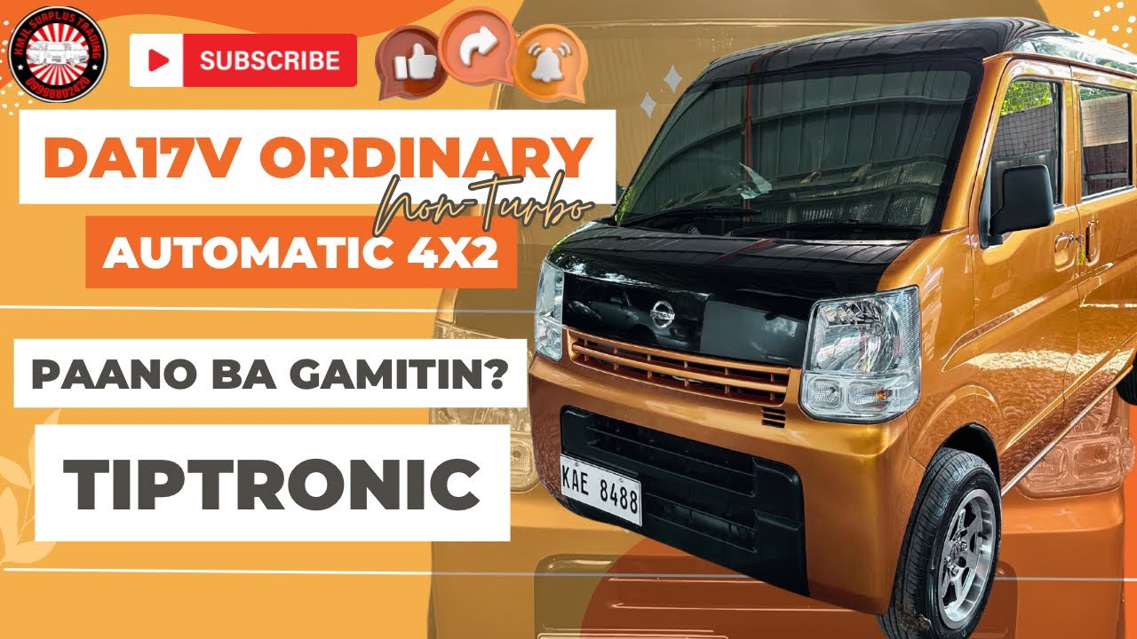 DA17V TIPTRONIC AT 4X2 | KMJL Surplus Trading - YouTube