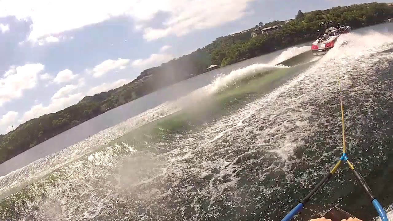 Backroll Wakeboarding Helmet Cam - YouTube
