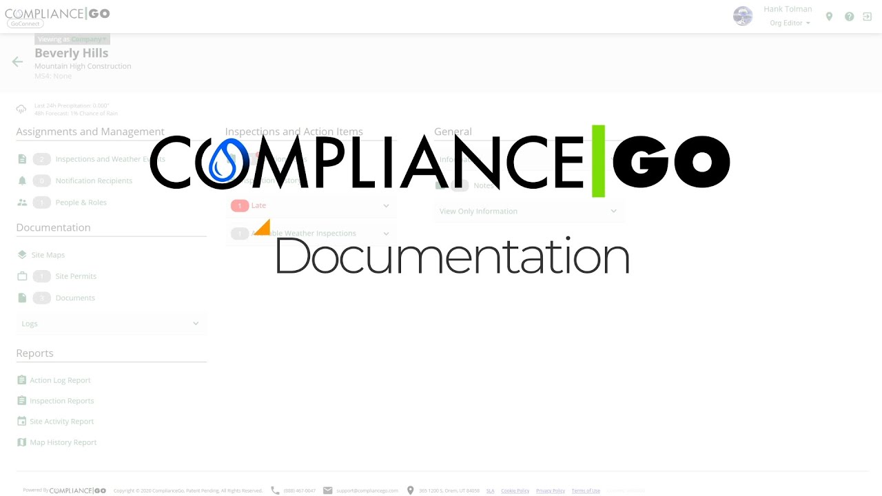 Manage Project Documents and Plans | ComplianceGO - YouTube