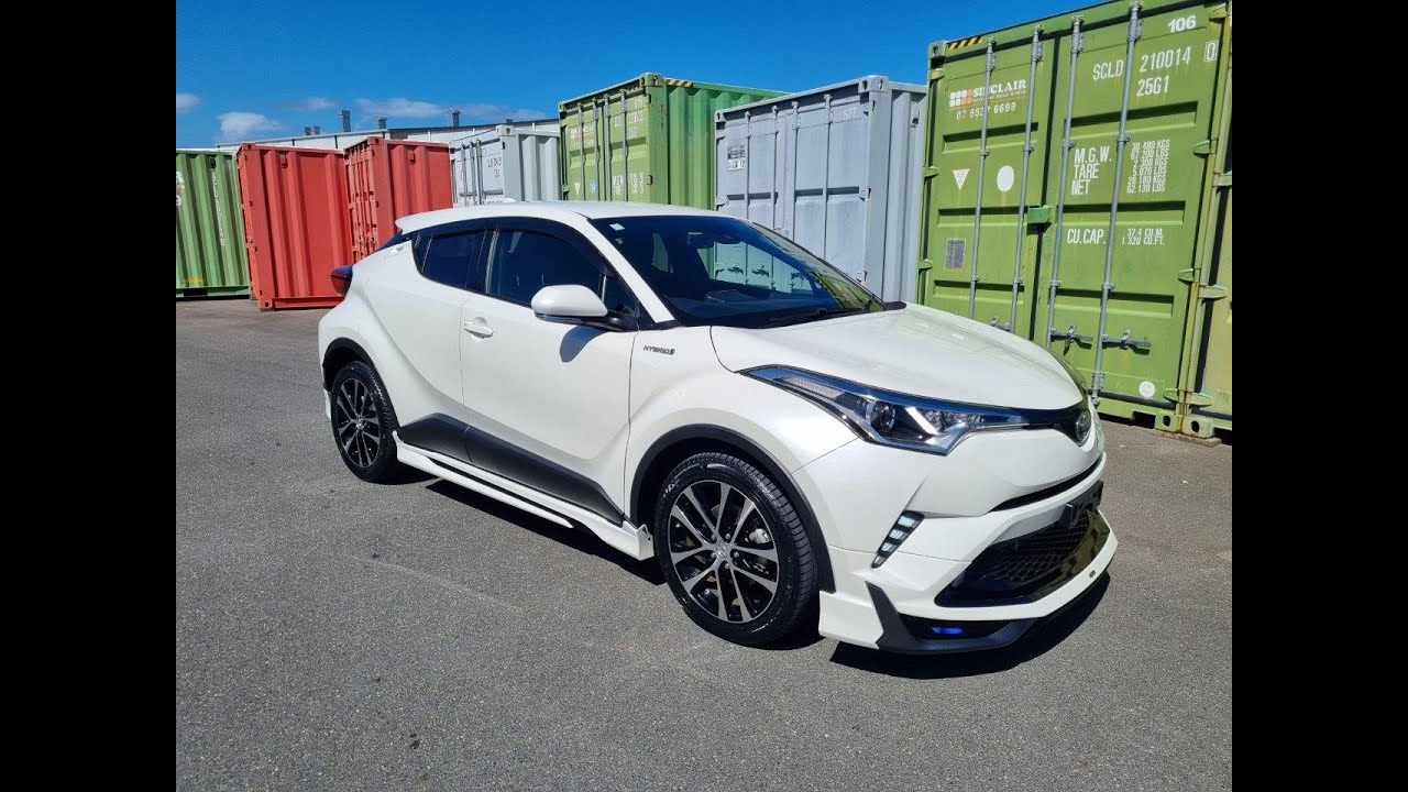 2017 Toyota CHR Hybrid S package with body kit - YouTube