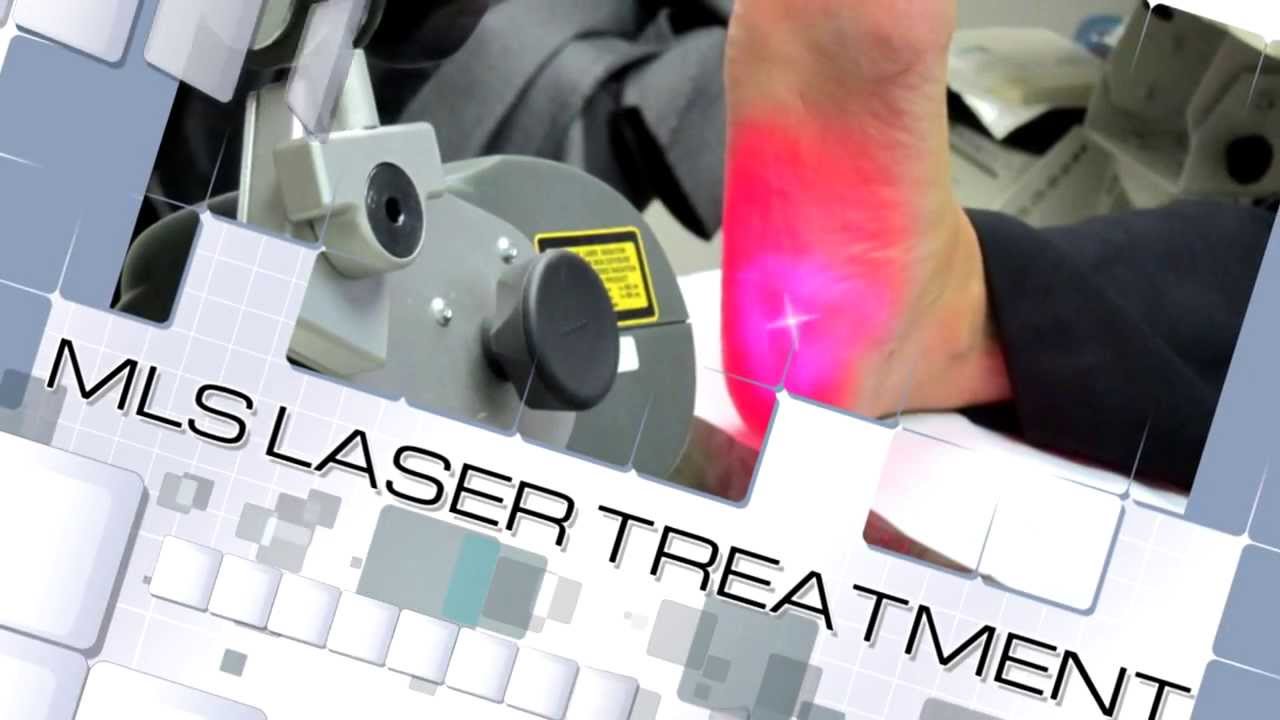 Pain Treatment with MLS Laser - YouTube