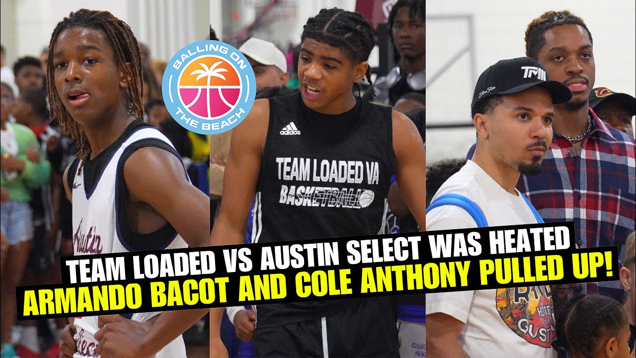 TEAM LOADED VS AUSTIN SELECT: Cole Anthony & Armando Bacot pulled up ...