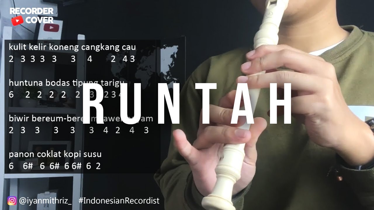 NOT ANGKA RUNTAH - Lagu Tiktok Viral | Recorder Cover - YouTube