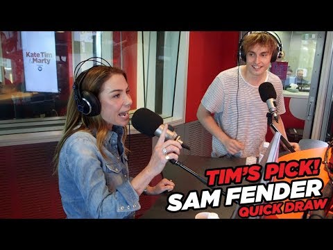 Sam Fender is TOO calm taking on Kate in Quick Draw - YouTube