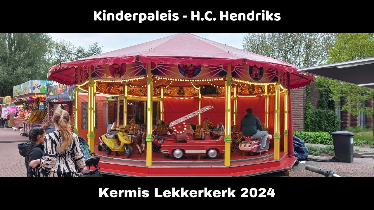 Kinderpaleis - H.C. Hendriks (Offride) Kermis Lekkerkerk 2024 - YouTube