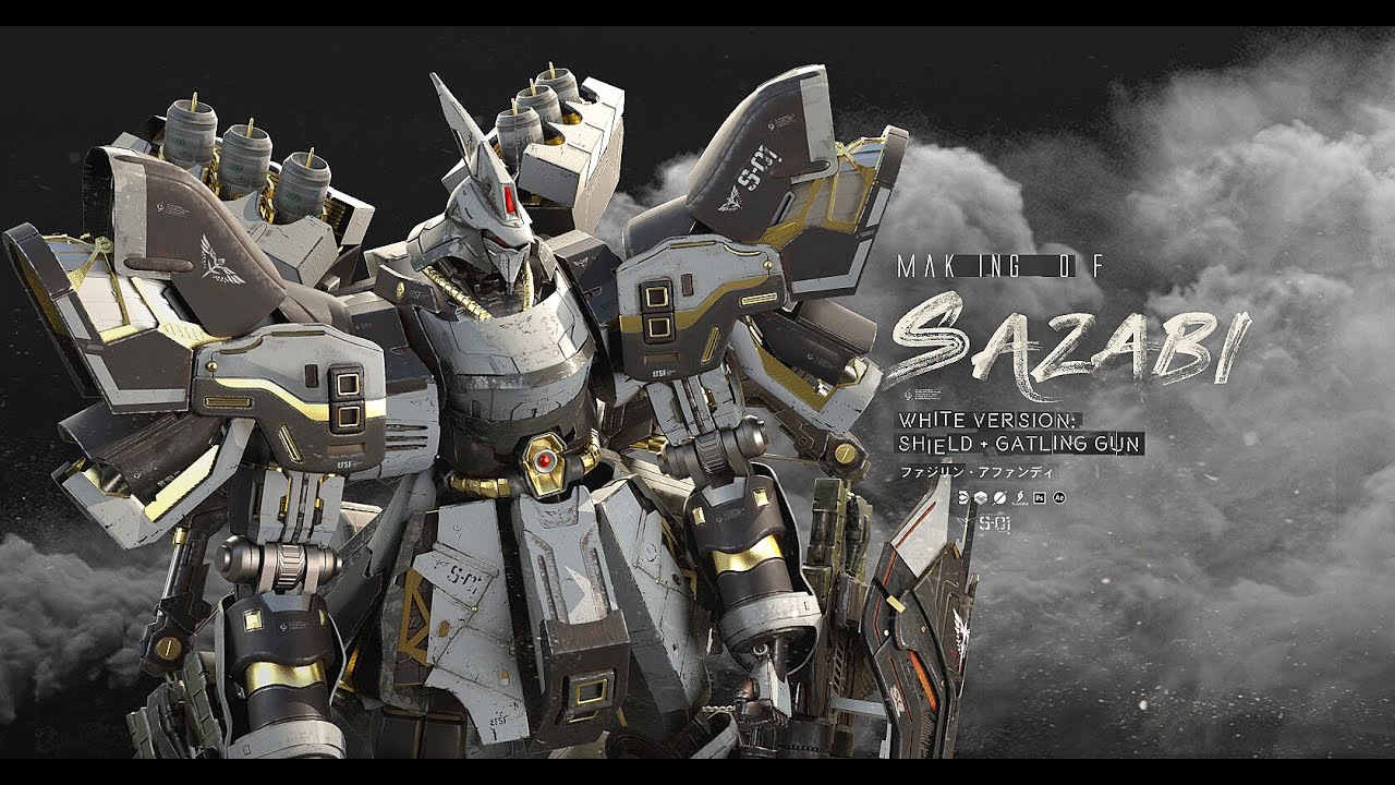 MAKING SAZABI MECH ANIMATION by Fajrin Affandi - YouTube