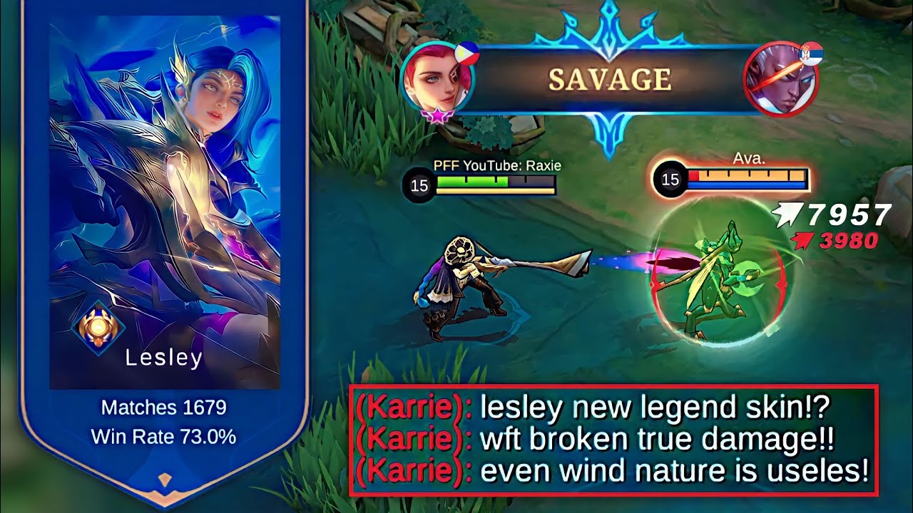 SAVAGE!! NEW REVAMP LEGEND SKIN + RAXIE BEST BUILDS & EMBLEMS! = EVEN ...