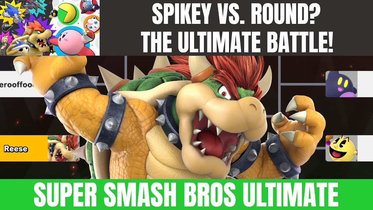 Super Smash Bros Ultimate Part 1 Spiky Vs. Round? The Ultimate Battle ...