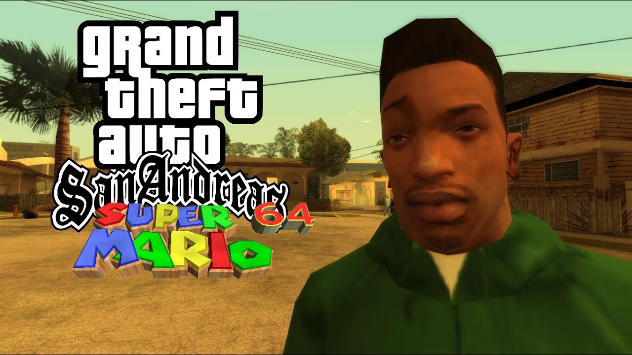 Super Mario 64 in GTA: San Andreas - YouTube