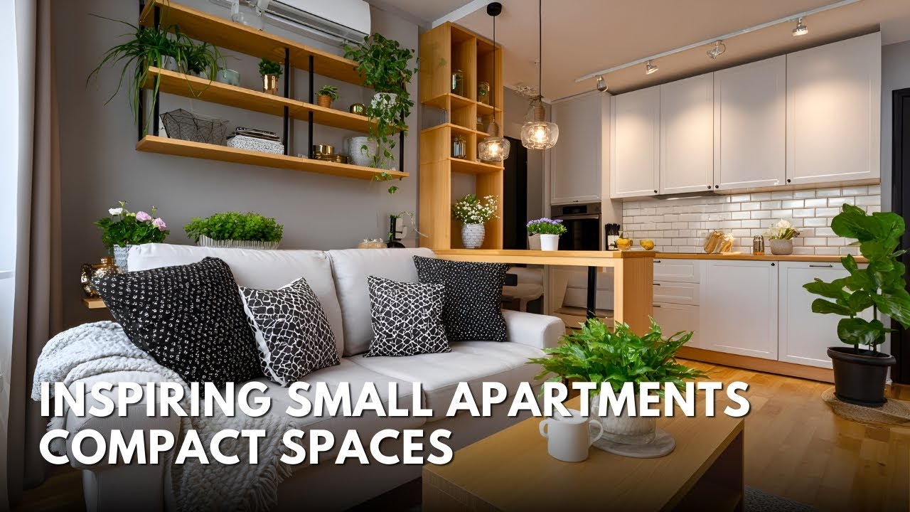 Inspiring Small Apartments with Simple Details in Compact Spaces - YouTube
