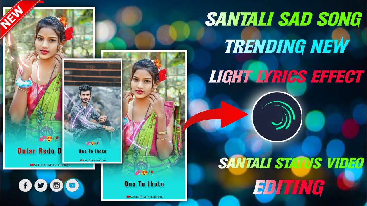 New Santali status video editing New Santali video editing Alight ...