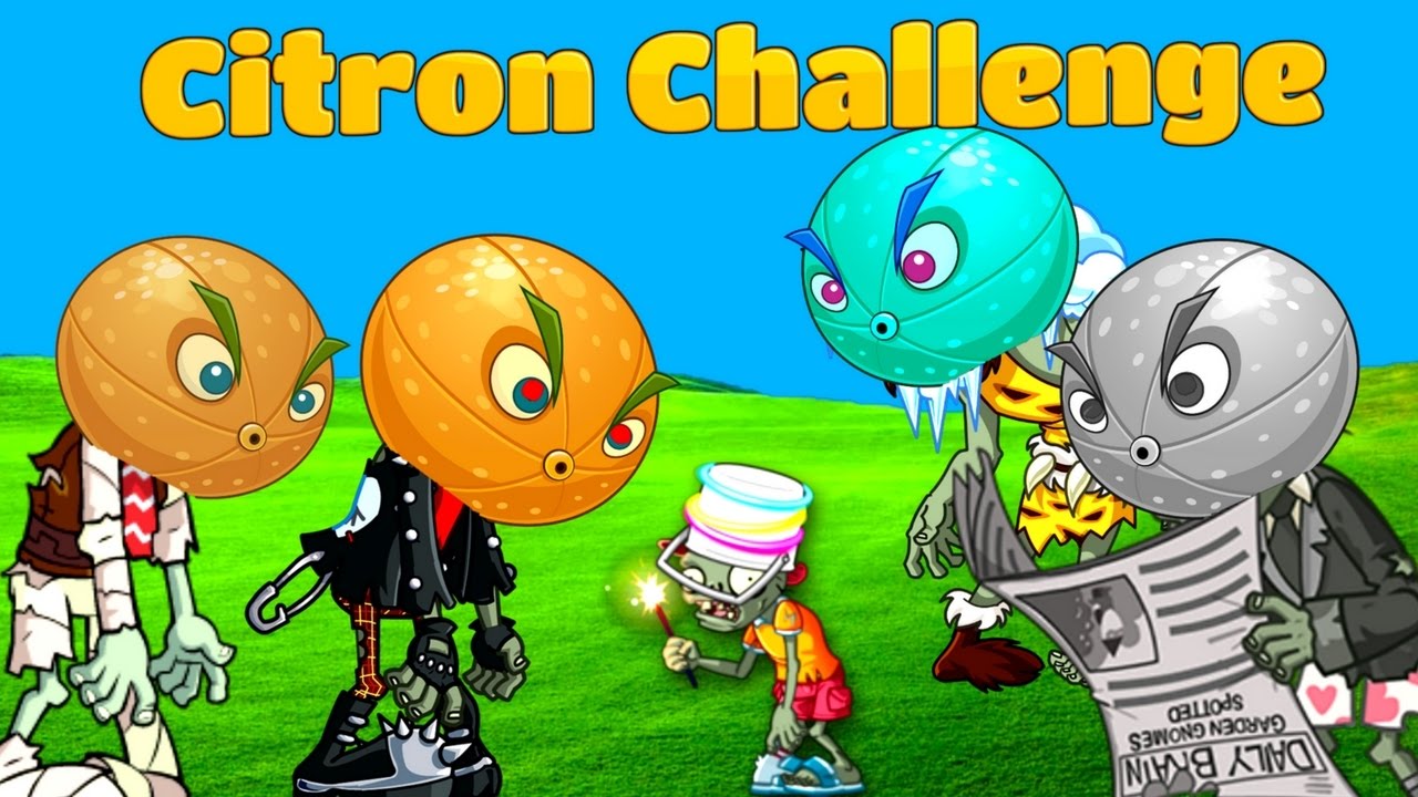 Plants Vs. Zombies 2 Gameplay Citron Challenge - YouTube