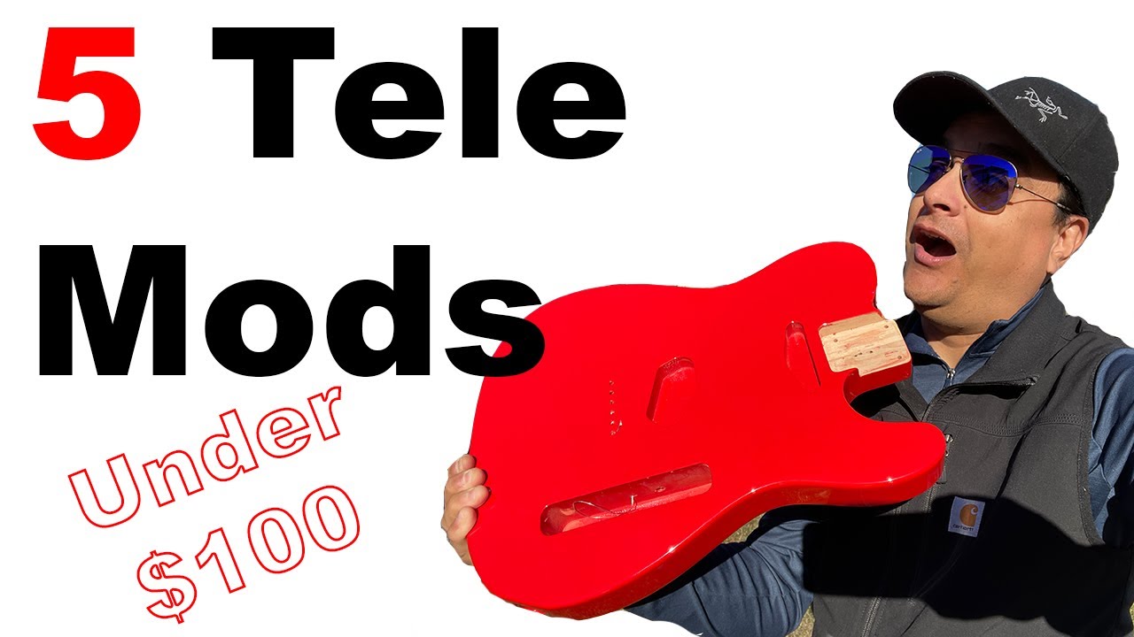 5 tele mods under $100.00 - DIY Tele Upgrades - YouTube