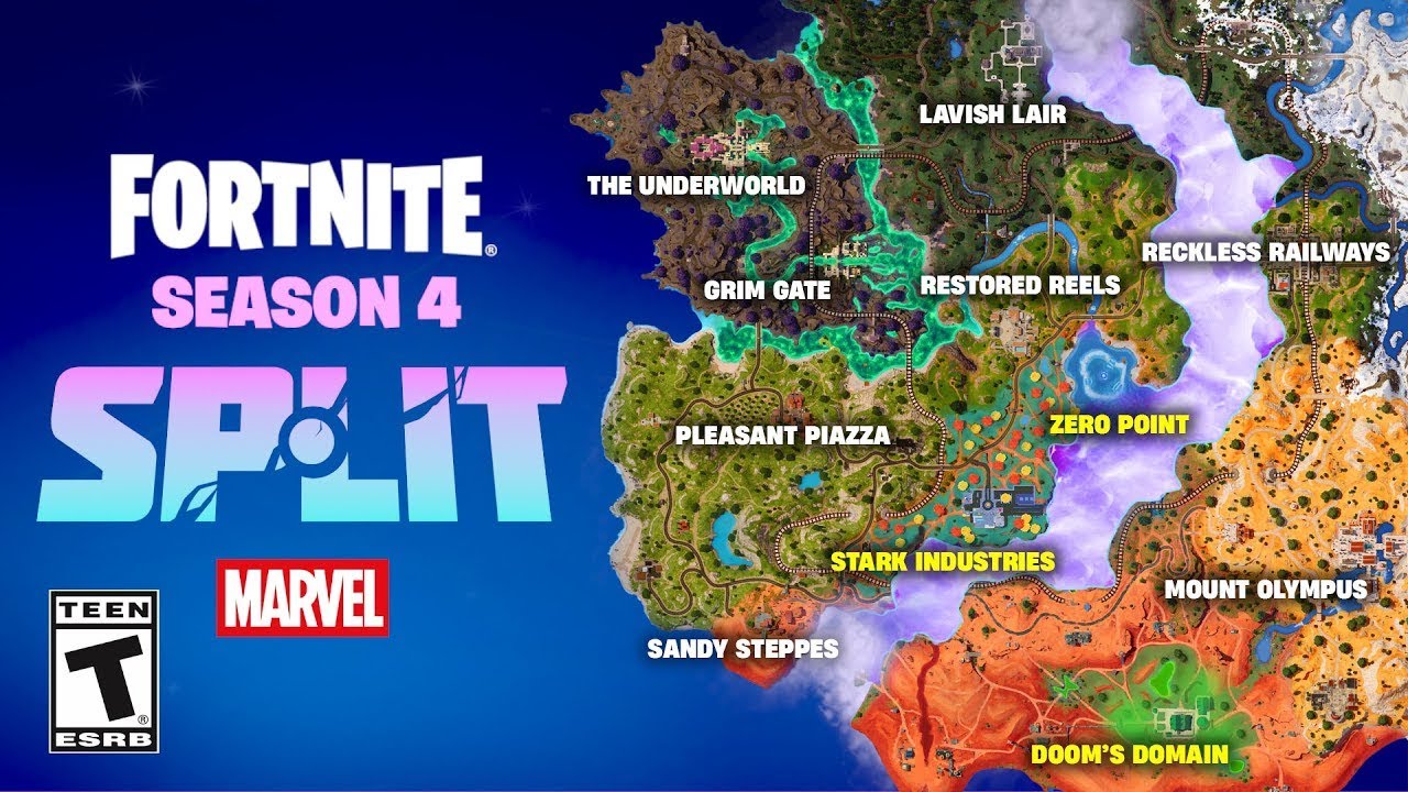 Fortnite Capítulo 5 Temporada 4 | Revelación del mapa - YouTube