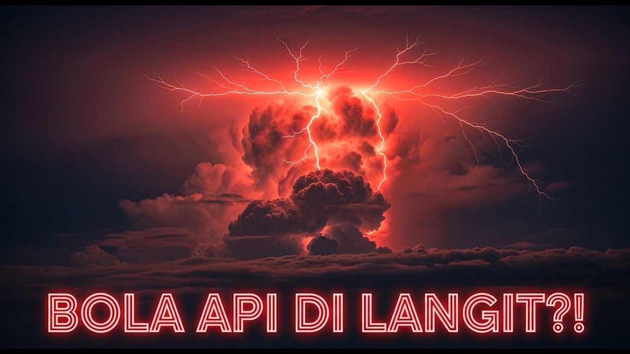 “Bola Api di Langit: Misteri ‘Sprite’ Merah di Awan Badai” - YouTube