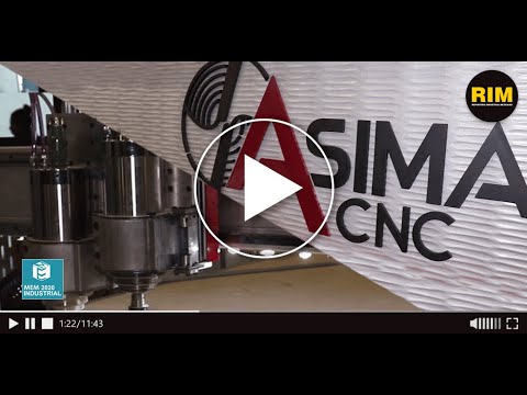 Router CNC, de Asima, en MEM Industrial 2020 - YouTube