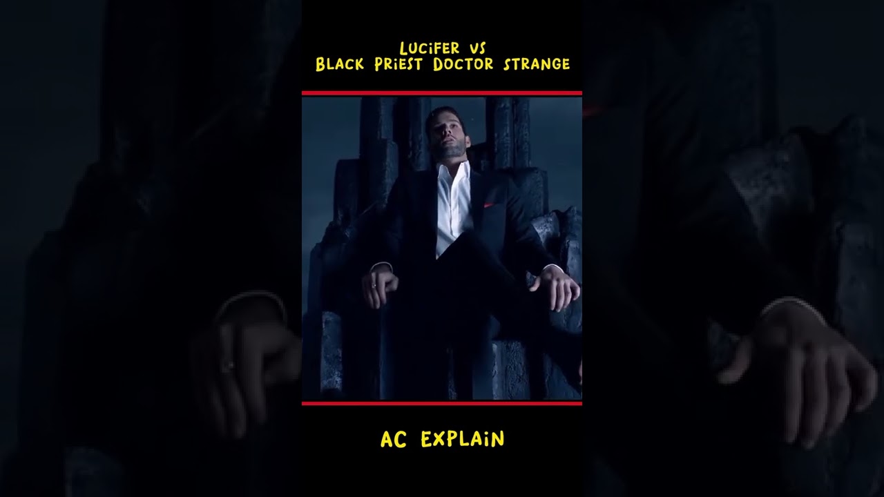 Lucifer vs Black Priest Doctor Strange. Who will win? #marvel #dc # ...