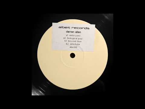Darren Allen – Morphic Resonance – Vinyl (12", EP, Limited Edition ...