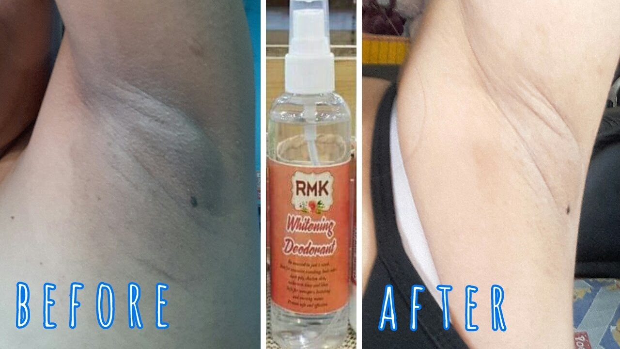 PAANO PUMUTI ANG KILIKILI OR UNDERARMS😍RMK WHITENING DEODORANT Review ...