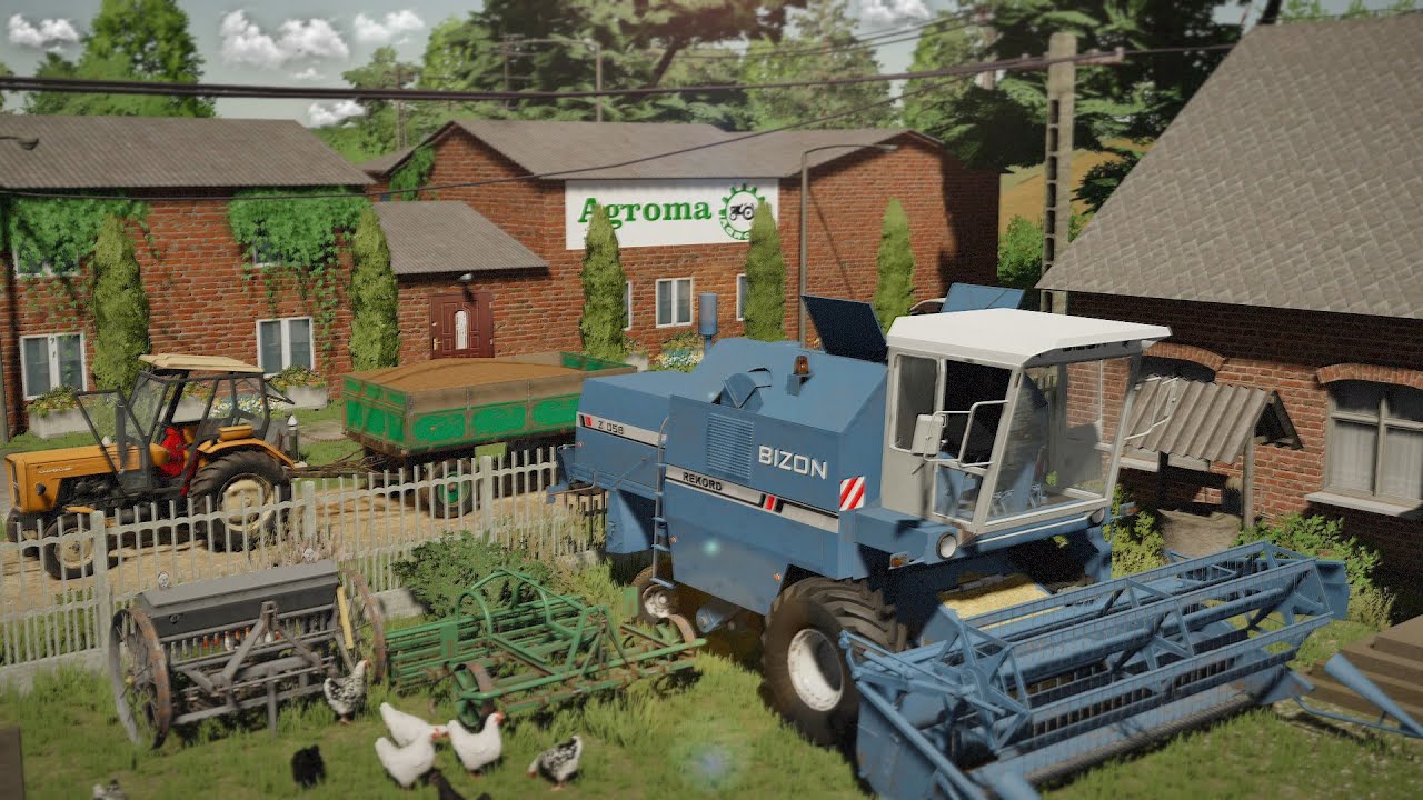 Żniwa Jęczmienne 2023 | Bizon Rekord Z058🔥| FS22 - YouTube