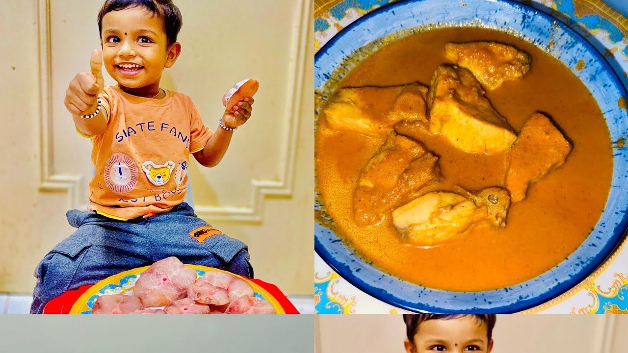 Manglorean Melugu fish (melgh)thick gravy#Bahrain Modha fish curry# ...