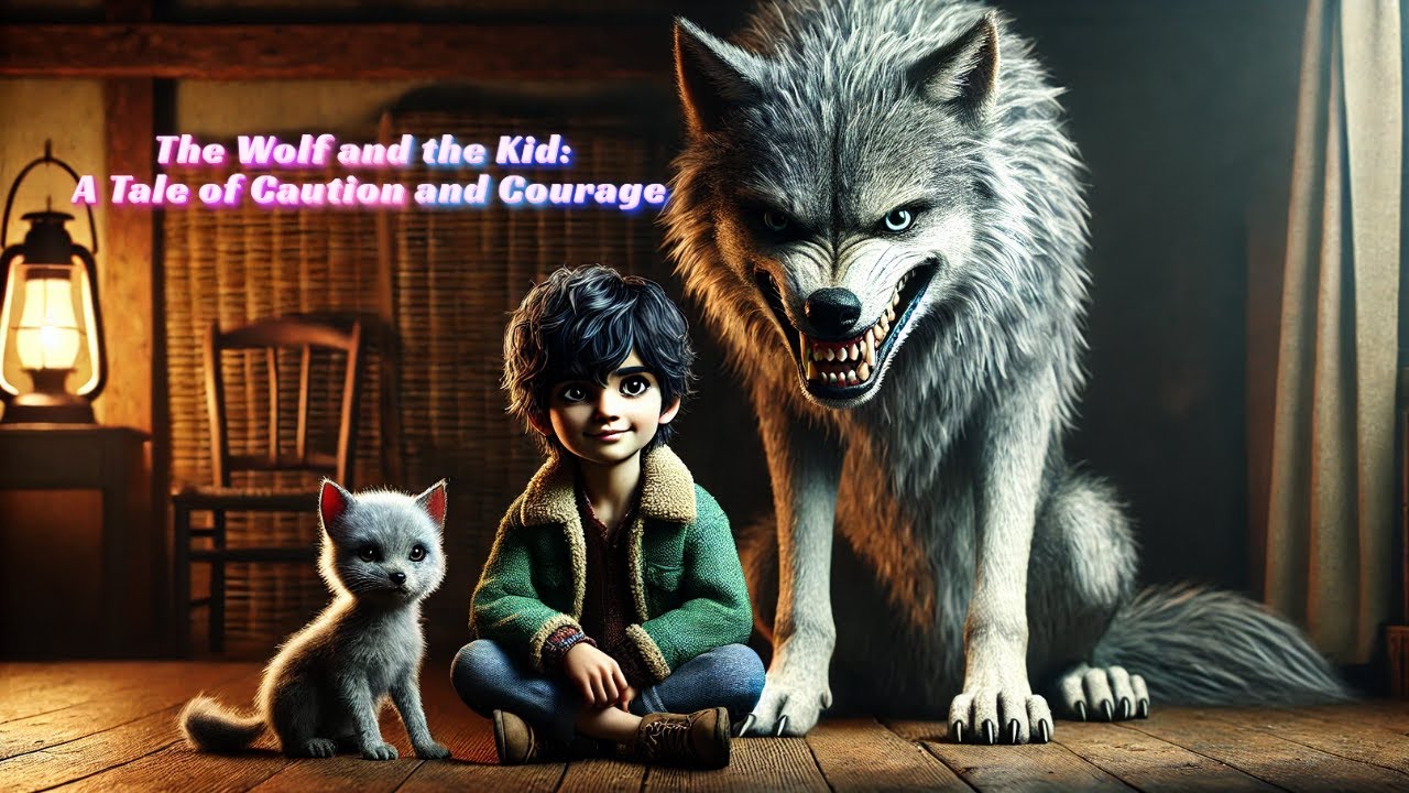 The Wolf and the Kid: A Tale of Caution and Courage - YouTube