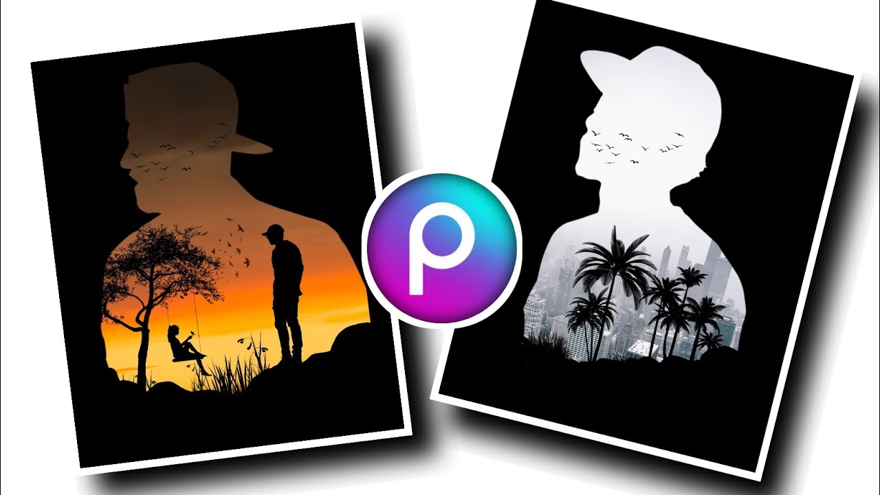 Picsart Tutorial || POSTER SILHOUETTE || POSTER BAYANGAN HITAM ...