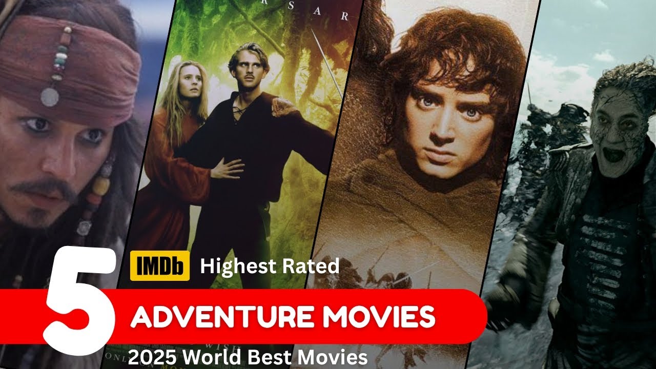 The Best Adventure Movies of All Time RANKED - YouTube