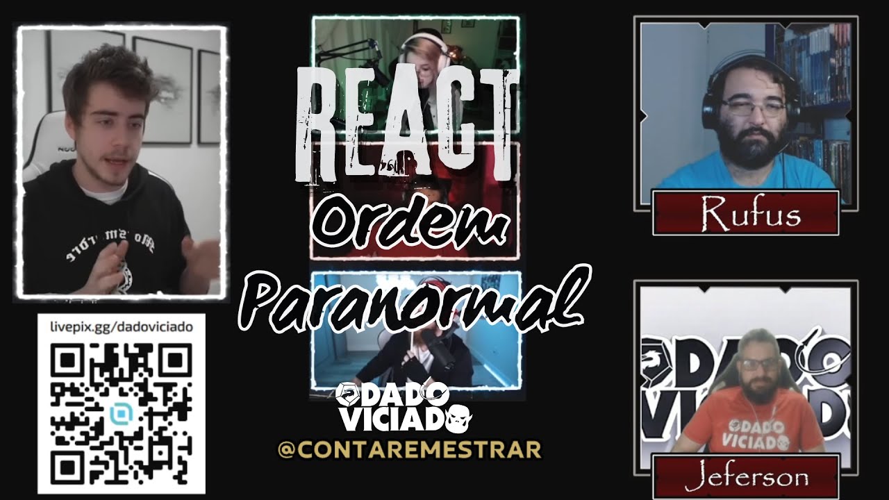 React Ordem Paranormal [Parte 01]@contaremestrar @CellBits - YouTube
