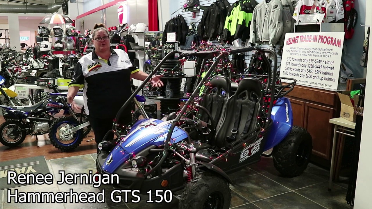 Hammerhead GTS 150 go-kart walk-around - YouTube