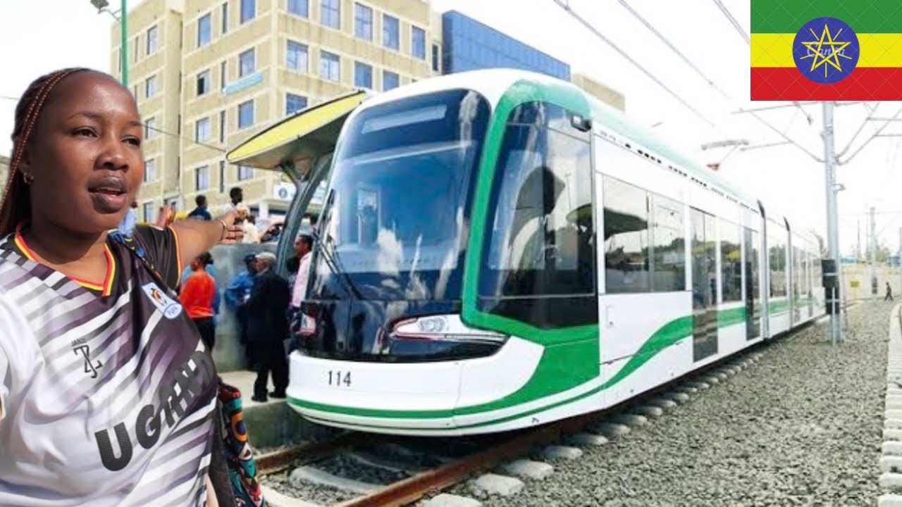This is Africa’s First Light Rail Train in Addis Ababa Ethiopia 🇪🇹 ...