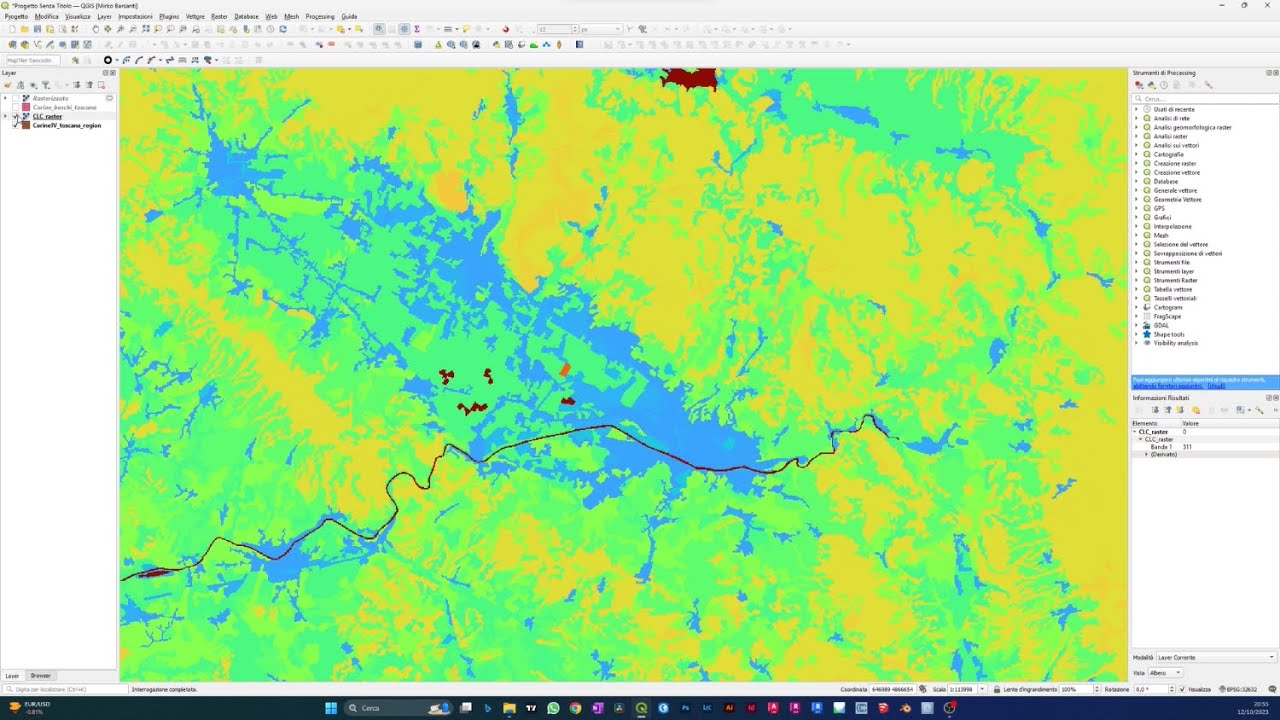 Come trasformare un VETTORE ShapeFile in RASTER - Tutorial QGIS - YouTube