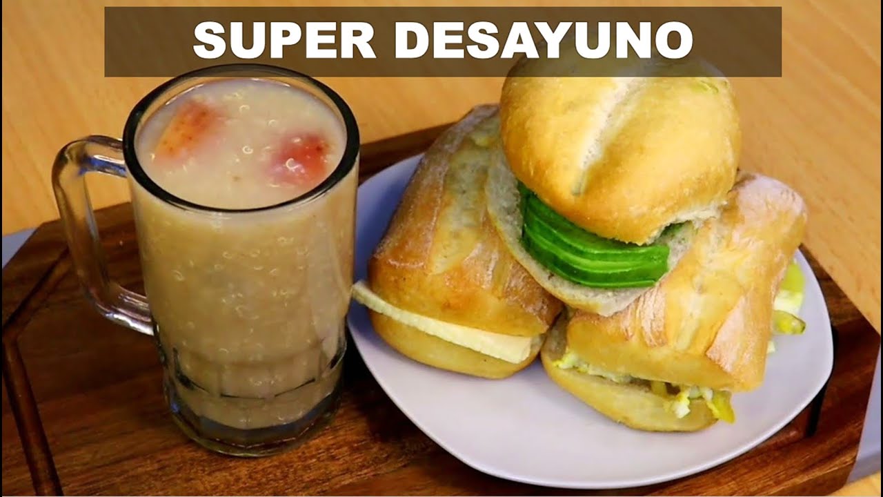 COMO PREPARAR QUINUA AVENA QUAKER CON MANZANA Y PANES CON RELLENOS ...