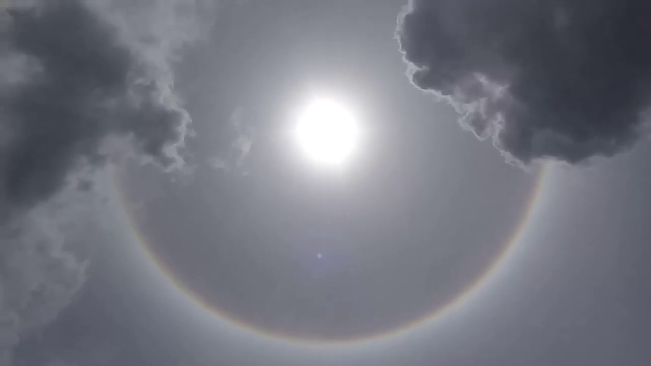 Halo solar / El Sol y Las maravillas de la naturaleza - YouTube