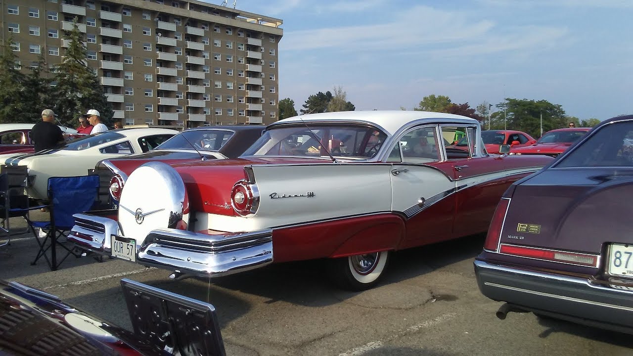 1957 Meteor Rideau 500 in Burgundy - The Classics - YouTube