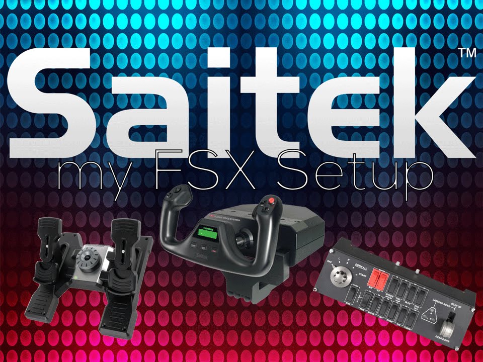 Saitek | My Setup for Flight Simulation - YouTube