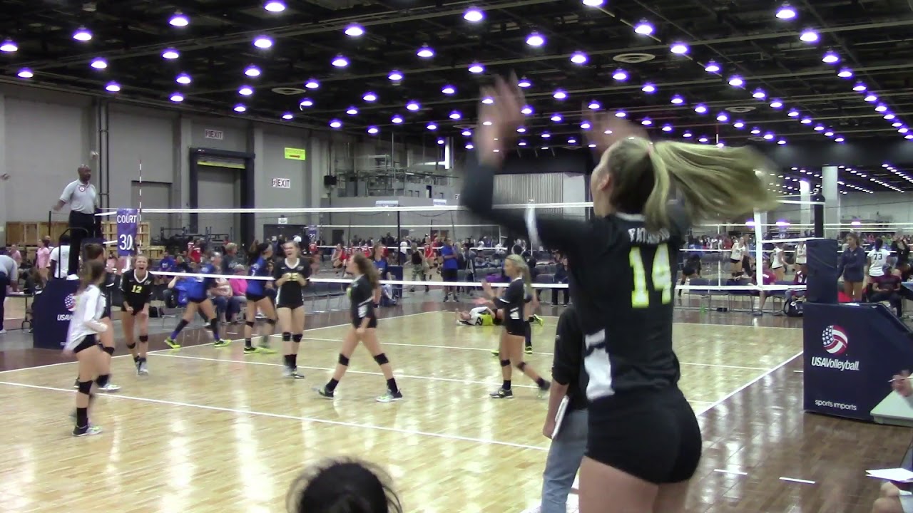 Layla Wilson # 28 Setter 2018 JO - YouTube