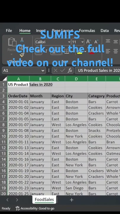 MS Excel - How to use the SUMIFS function to sum values based on text criteria [Need 2 Know ...