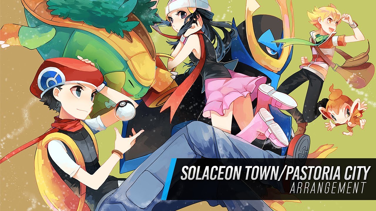 Solaceon Town/Pastoria City: Arrangement Pokémon Diamond & Pearl - YouTube