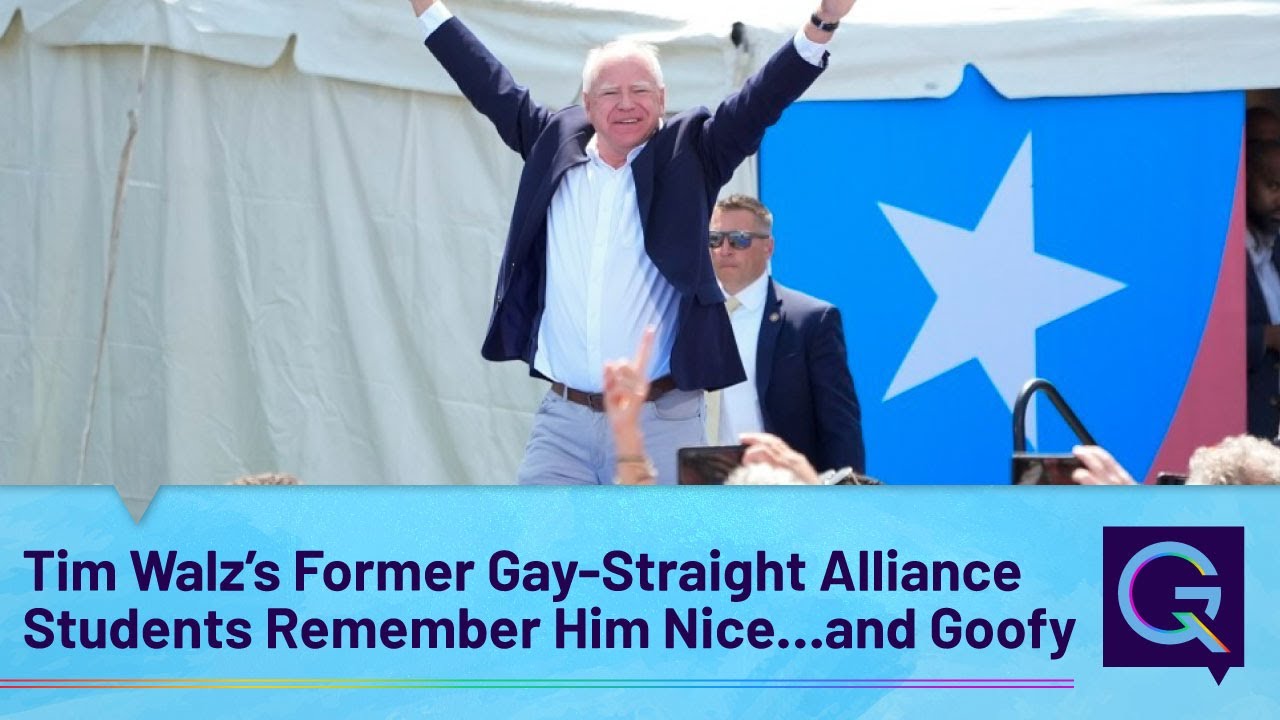 Tim Walz’s Former Gay-Straight Alliance Students Remember Him Nice…and ...