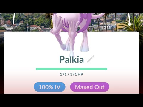 Maxing out my HUNDO Origin form Palkia!! *Sinnoh LA Tour* - YouTube
