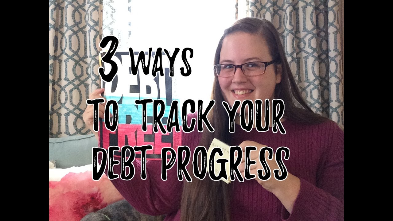 3 FREE Ways to Track Debt Payoff Progress! -$13,520 - YouTube