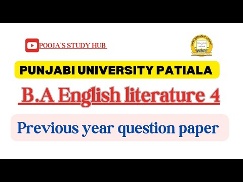 B.A English literature sem 4 phonetics previous year question papers ...